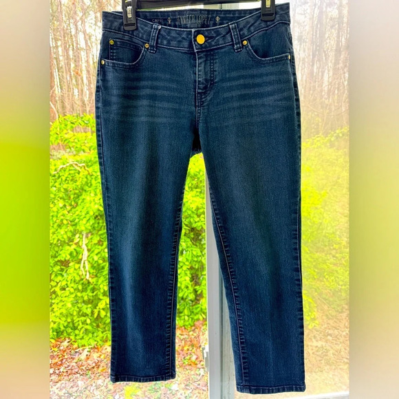 Jennifer Lopez | Jeans | Jennifer Lopez 6 Euc Capri Blue Jeans Wstretch ...